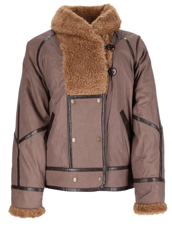 MARANT ETOILE Parka Imbottito "olinka - Brown