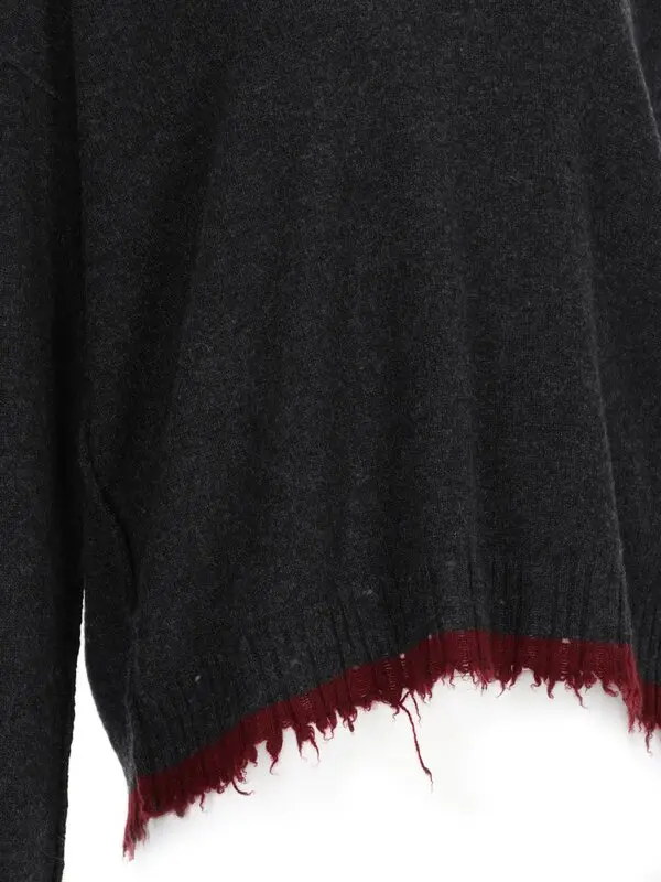 UMA WANG Maglia Effetto Consumato