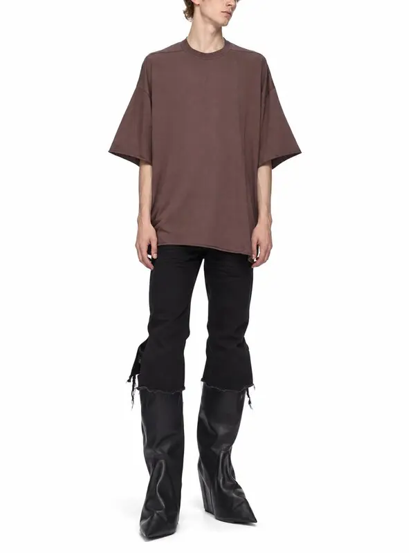 Rick Owens Jeans "bolan Cutoffs - Black