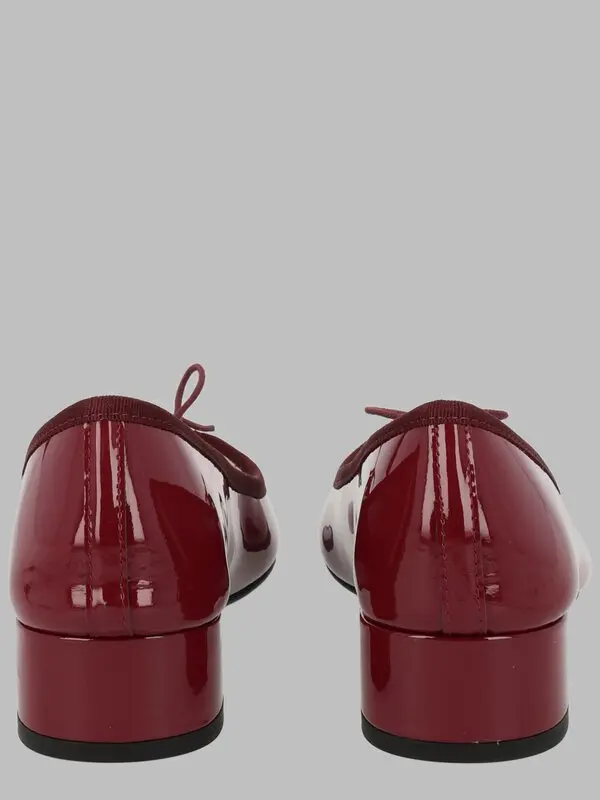 Repetto Ballerina "camille" Con Tacco - Bordeaux