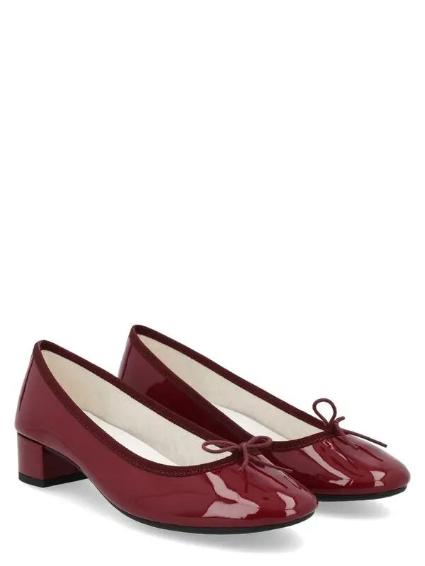 Repetto Ballerina "camille" Con Tacco - Bordeaux