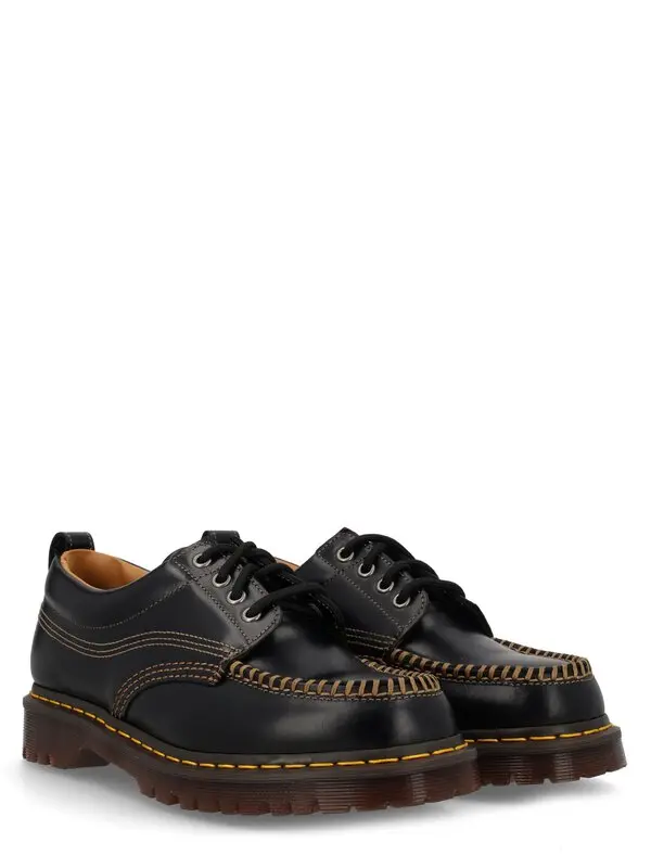 Dr. Martens Stringata "lowell Moc Toe - Black