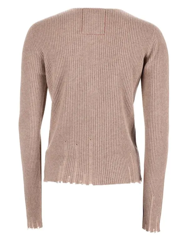 UMA WANG Maglia "henley" In Cashmere