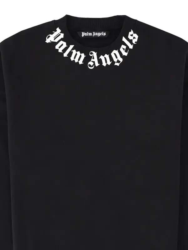 Palm Angels Felpa Con Logo