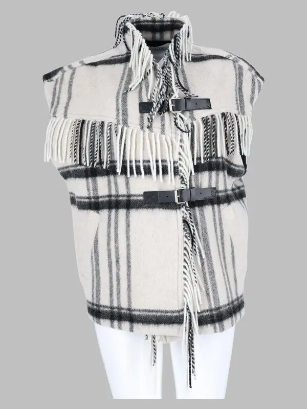 MARANT ETOILE Gilet "ginesa" Con Frange
