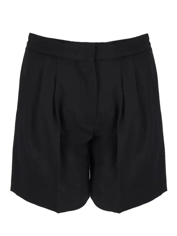 Max Mara Shorts In Drap Di Lana