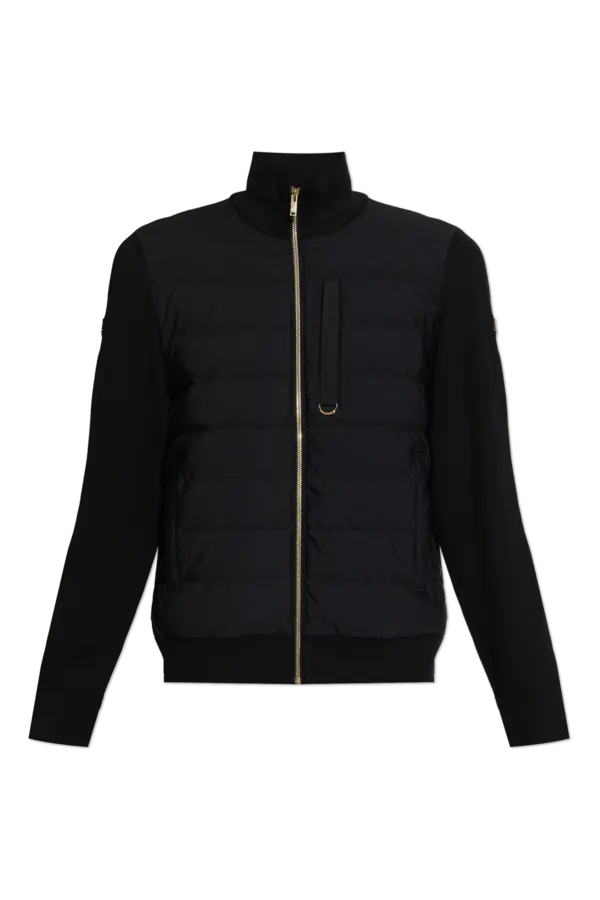 Moose Knuckles Quilted-front Cardigan