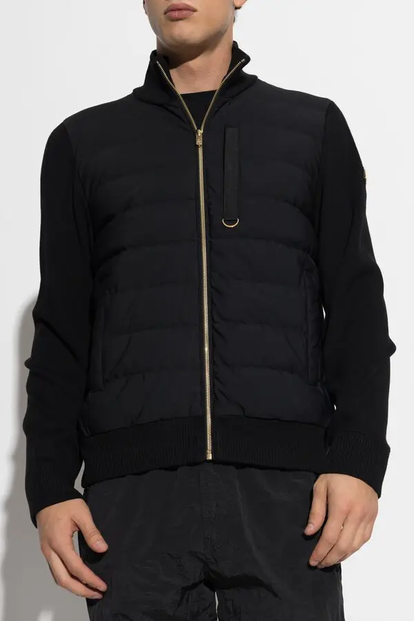 Moose Knuckles Quilted-front Cardigan