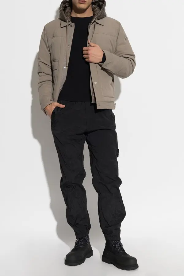 Moose Knuckles Down Jacket With Detachable Hood