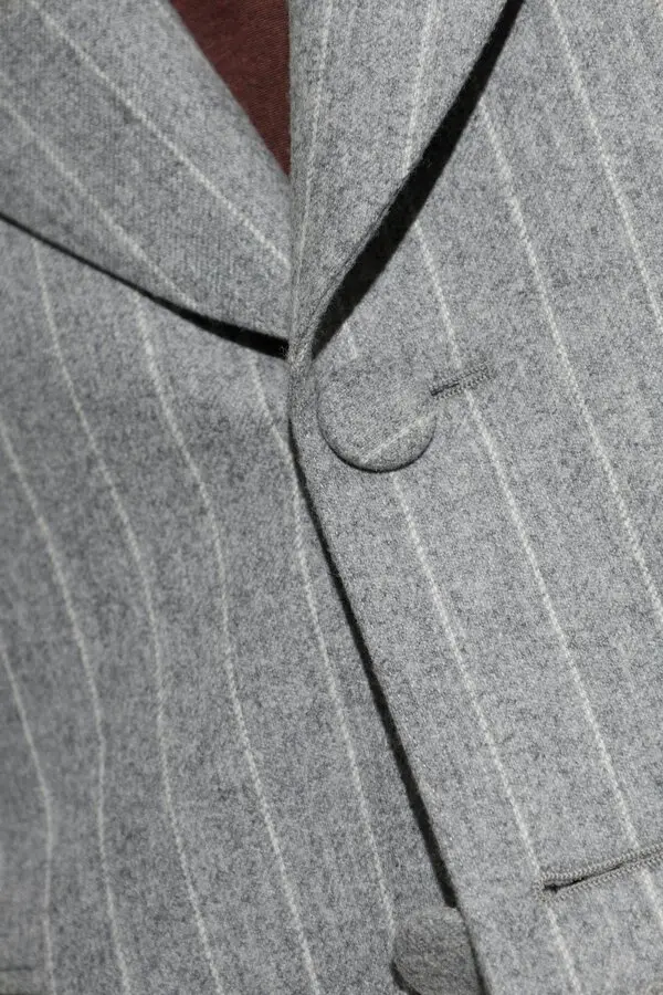 Dolce & Gabbana Gray Wool Blazer