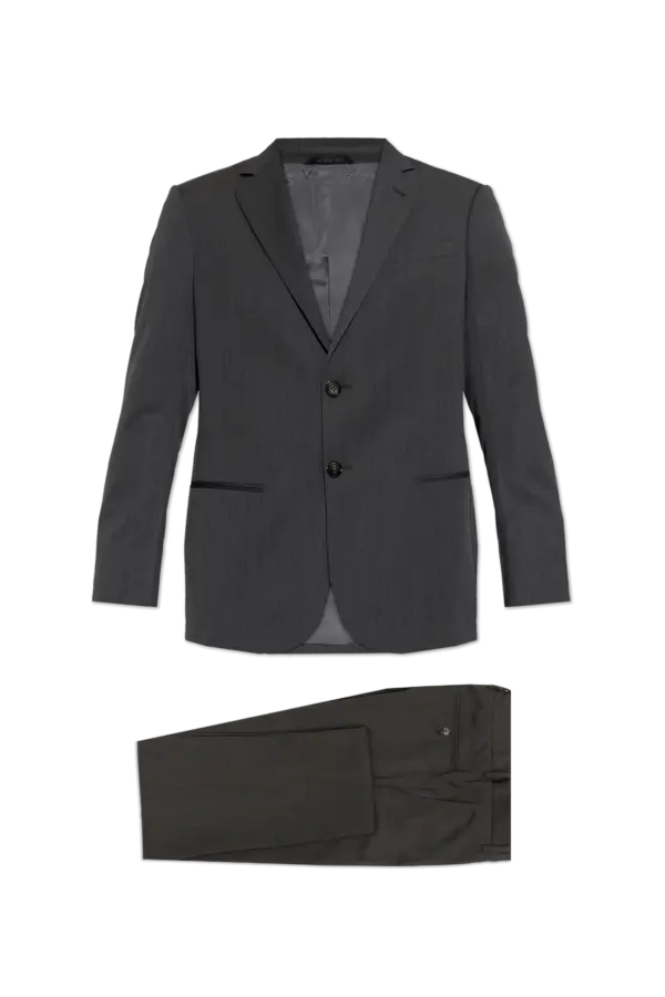 Giorgio Armani Wool Suit - Grey