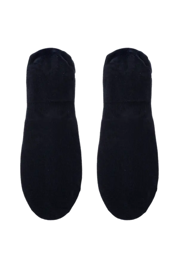 Emporio Armani Set Of Three Low-cut Socks With White Logo