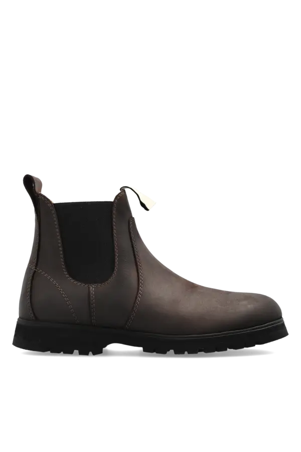 Jacquemus Leather Boots ‘foin - Brown