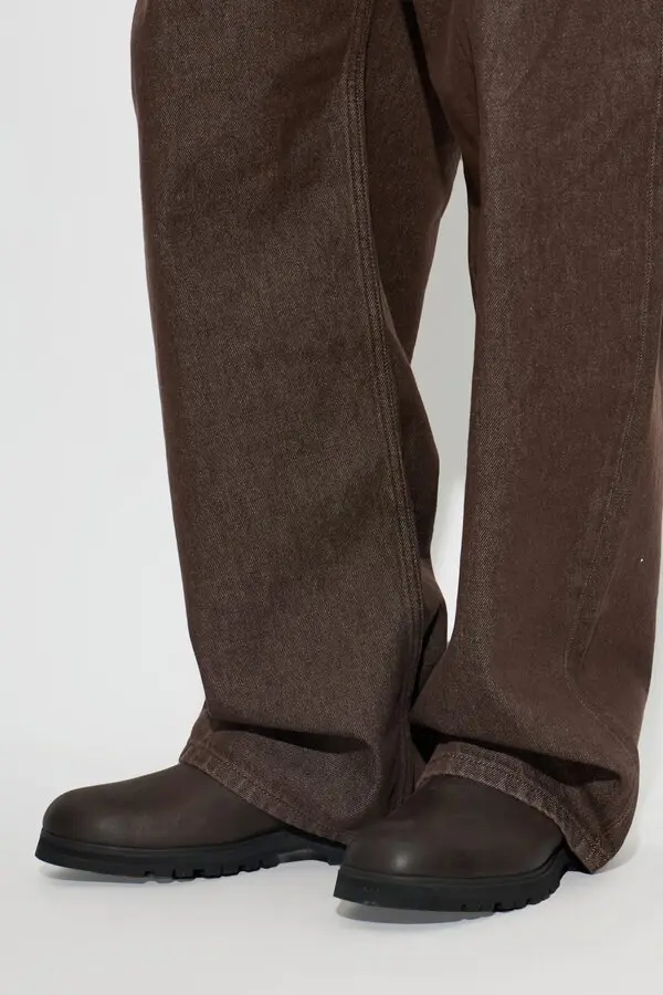 Jacquemus Leather Boots ‘foin