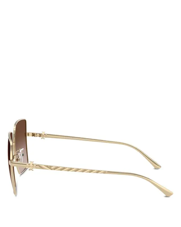 Tory Burch Square Sunglasses, 57mm