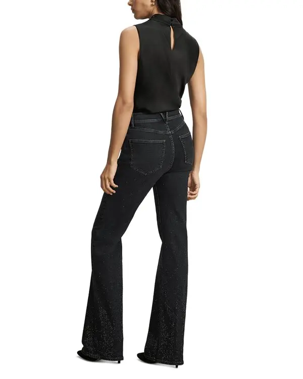 Veronica Beard Crosbie High Rise Flare Leg Jeans