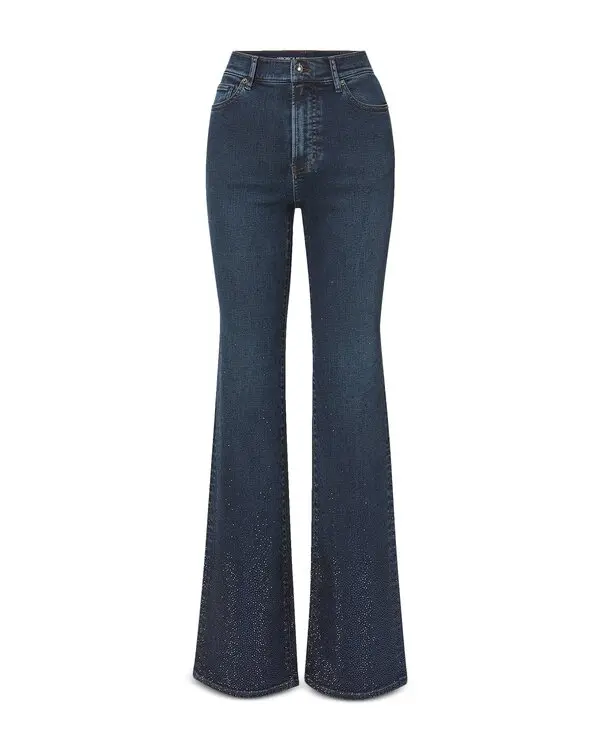 Veronica Beard Crosbie High Rise Flare Leg Jeans