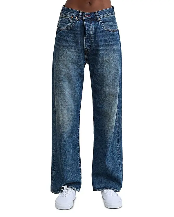 Denimist Allfit High Rise Straight Jeans