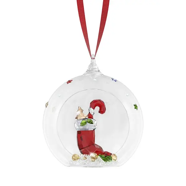 SWAROVSKI Cheers Stocking Ball Ornament