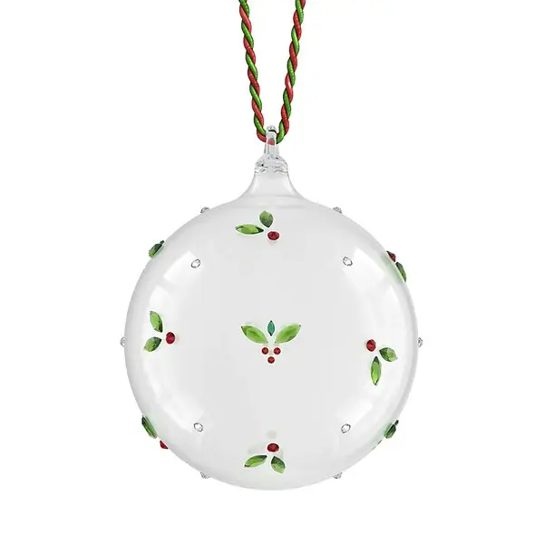 SWAROVSKI Cheers Mistletoe Ball Ornament - Multicolored