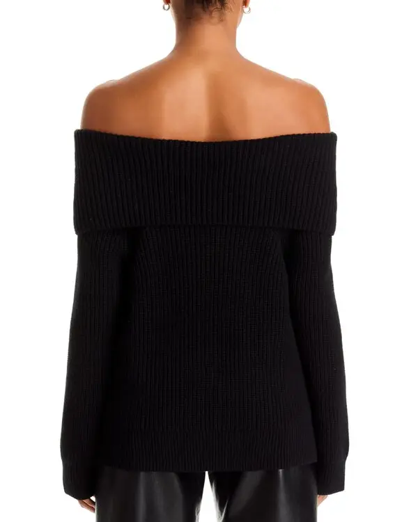 Paige Mazzi Off-the-shoulder Pullover