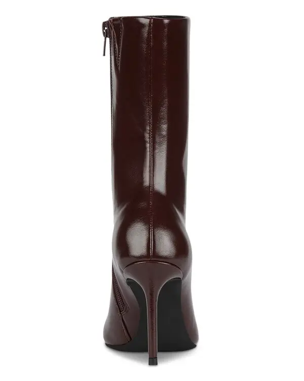 Jeffrey Campbell Everynite Mid Calf Stiletto Boots - Ruby Wax