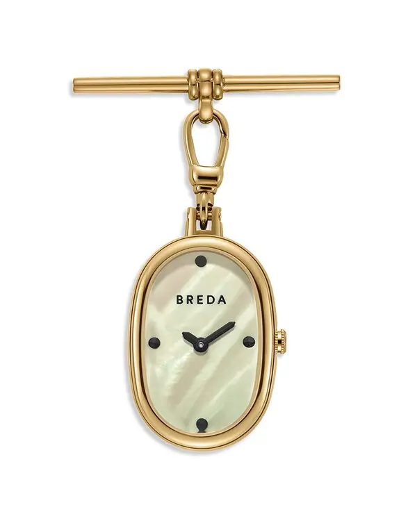 BREDA Jane Time Charm Watch, 21mm X 8mm - Gold