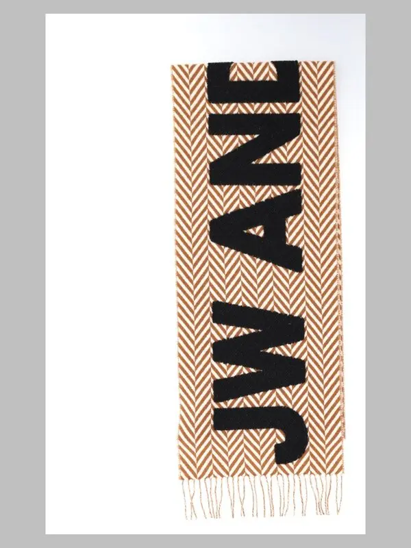 JW Anderson Soft Wool & Alpaca Blend Scarf