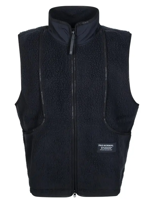 PAS NORMAL STUDIOS Off-race Pile Fleece Vest
