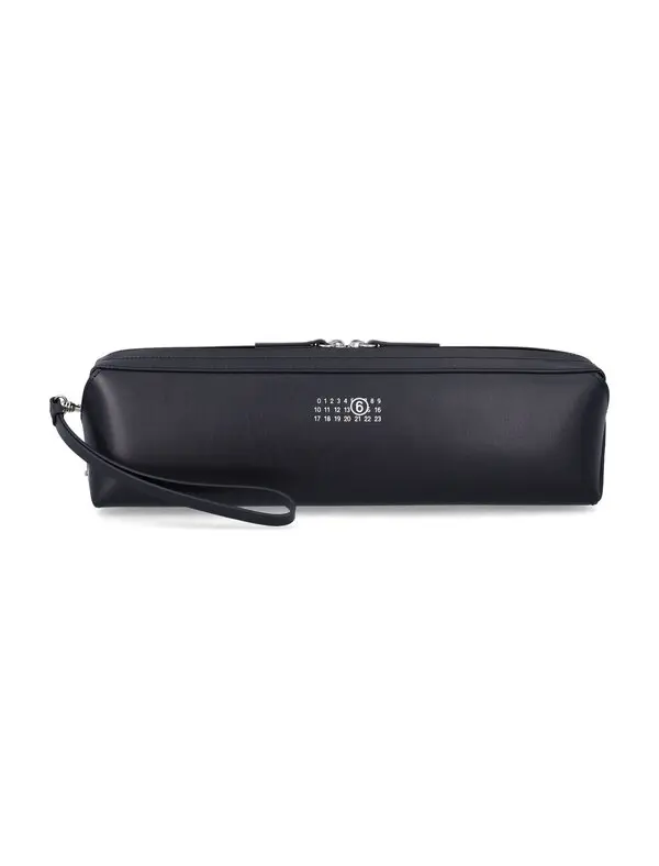 MAISON MARGIELA Logo Wristlet Clutch