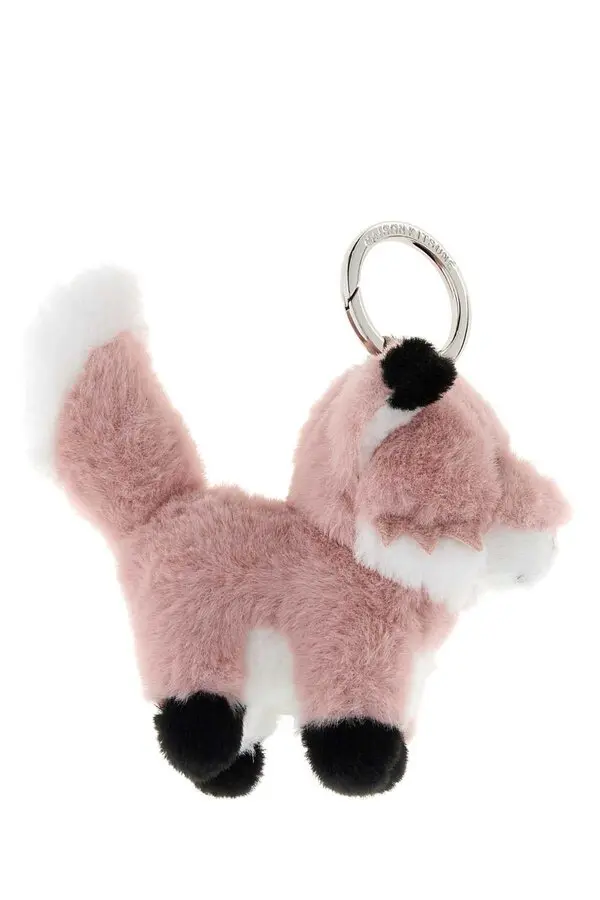 Maison Kitsuné Fox Mini Handbag Charm - Lightpink