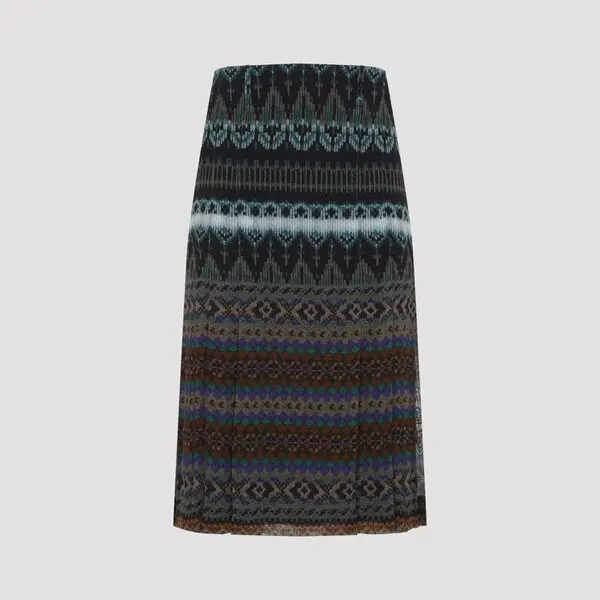 Dries Van Noten Sianora Viscose Midi Skirt