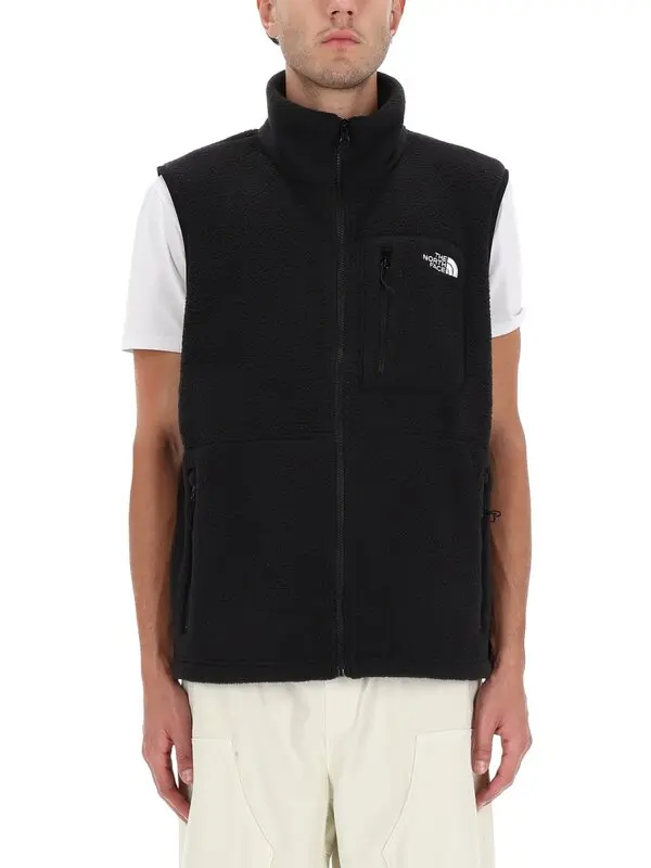 The North Face Fleece Vest For Fall 2025 - Black