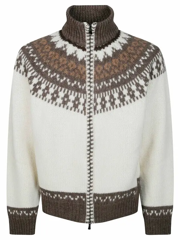 Altea Jacquard Nordic Crewneck Sweater