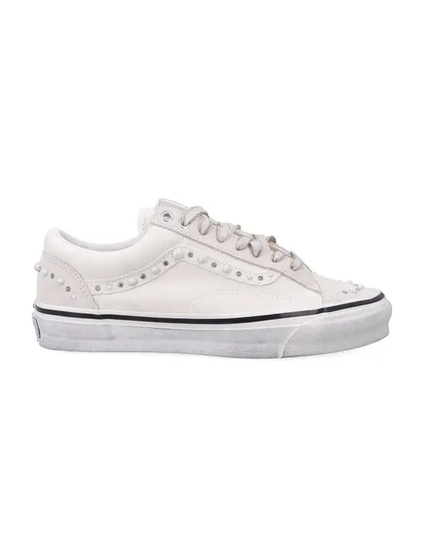 VANS Studded Platform Sneakers - Marshmallow