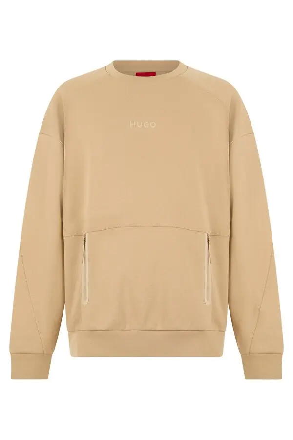 BOSS Regular-fit Sweatshirt With Pockets