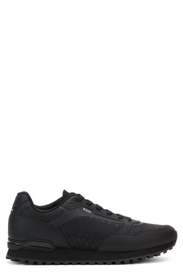 BOSS Parkour-l Run Lightweight Mesh Sneaker For