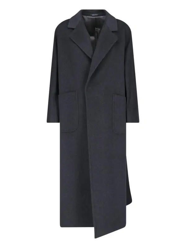 Tagliatore Cashmere Long Coat - Grey