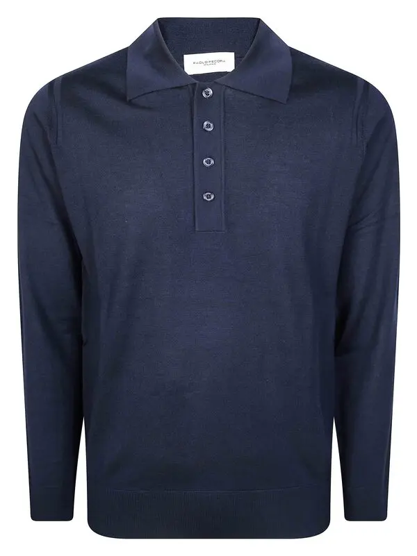 PAOLO PECORA Soft Knit Cardigan Sweater