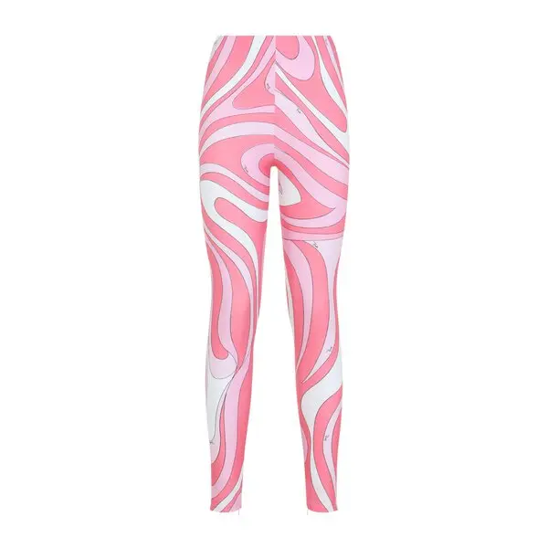 Emilio Pucci Printed Stretch Leggings - Multicolour