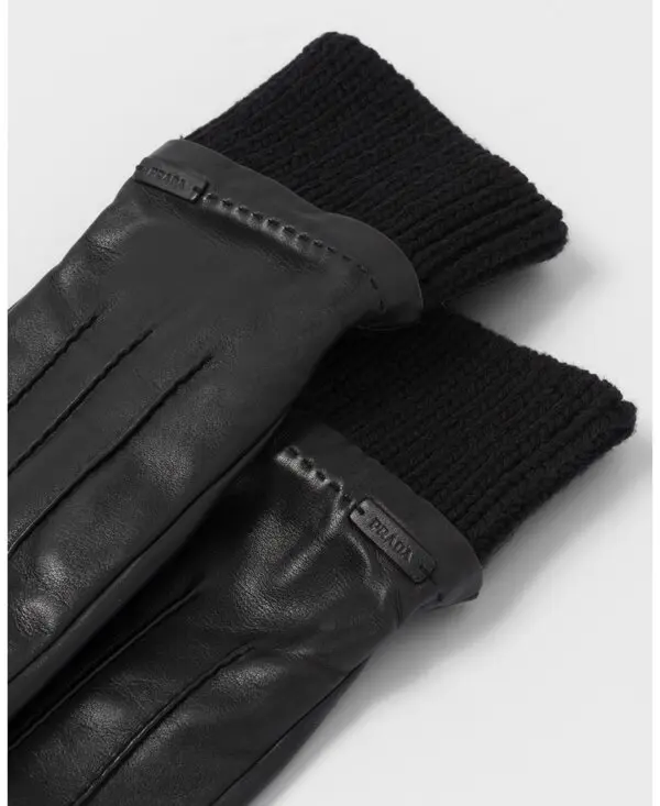 Prada Leather Gloves