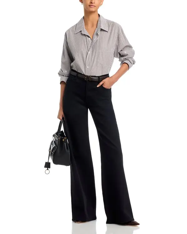 FRAME The Palace High Rise Wide Leg Jeans