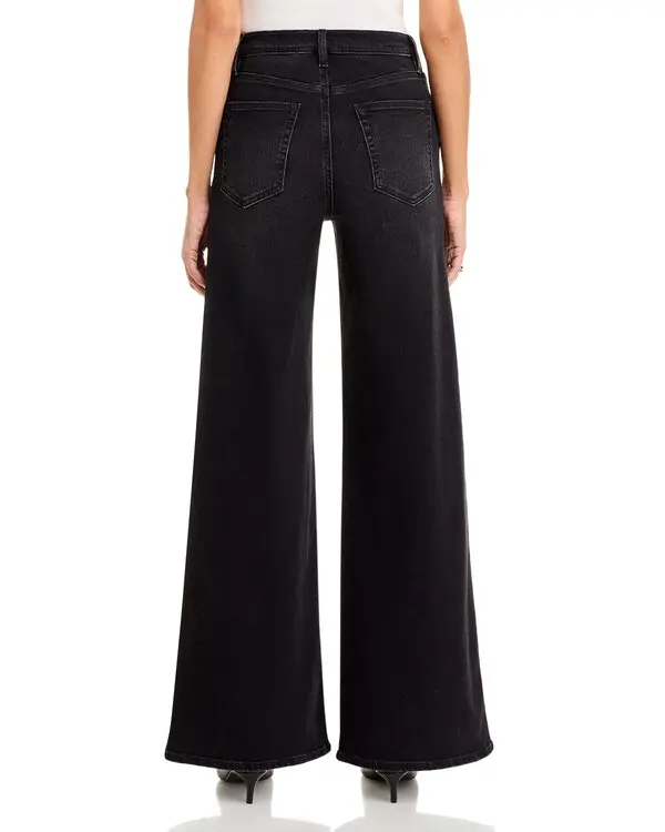 FRAME The Palace High Rise Wide Leg Jeans - Fable