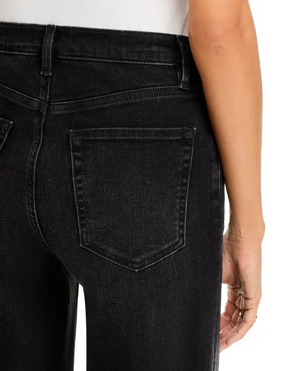 FRAME The Palace High Rise Wide Leg Jeans - Fable
