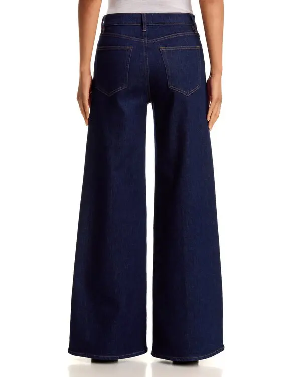 FRAME The Palace High Rise Wide Leg Jeans - Rinse