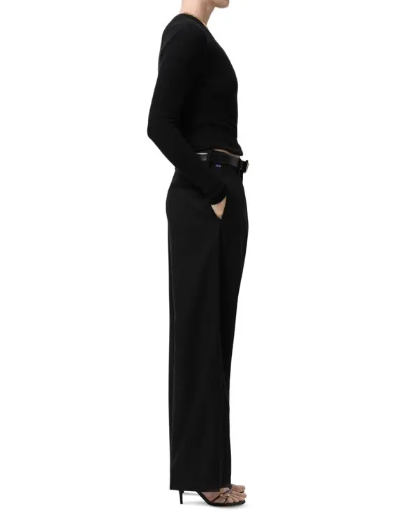 Citizens Of Humanity Ines Wool Pleated Pants