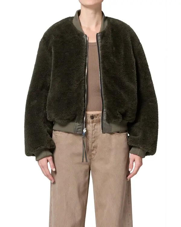 AGOLDE Frankie Reversible Bomber Jacket