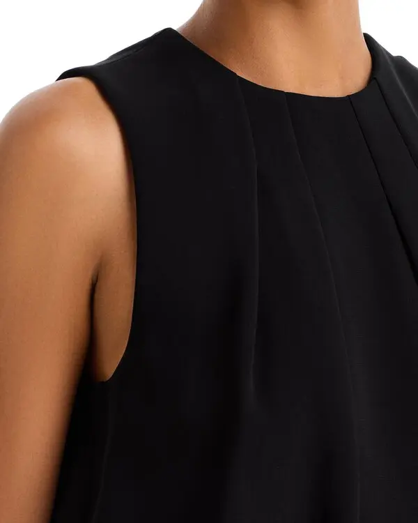 Cinq À Sept Avira Pleat Front Top
