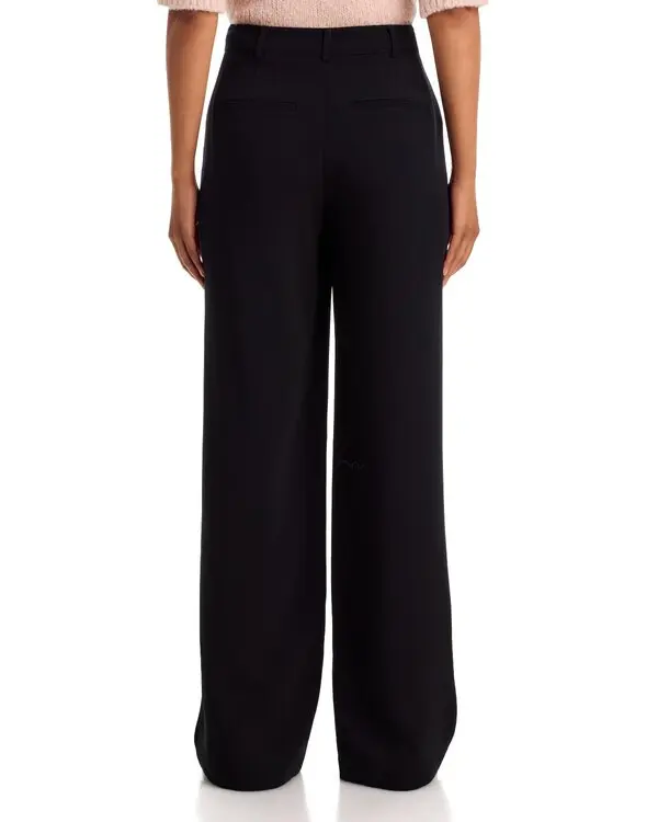 Cinq À Sept Calla Crystal Brooch Pants