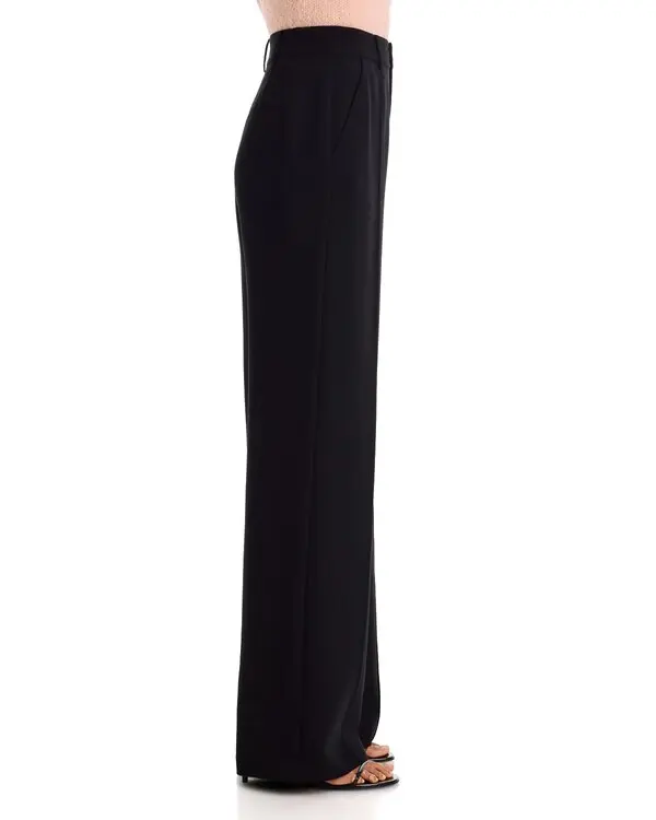 Cinq À Sept Calla Crystal Brooch Pants